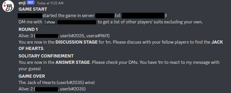 GitHub - fIux-dev/enji: Discord bot for playing the Jack of Hearts game