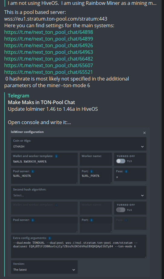 Ton-Pool not earning anything even though all looks OK in RBM · Issue #1982 · RainbowMiner ...