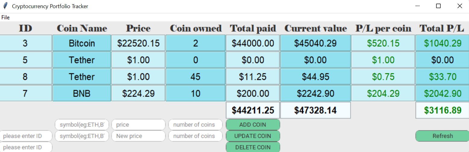GitHub - Himanshu22092000/Cryptocurrency_Portfolio_Application: Track ...