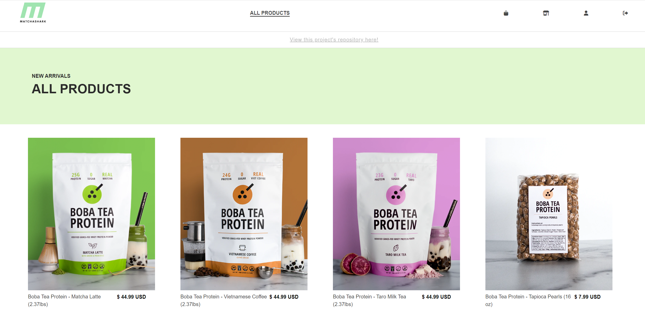 GitHub - dannytoan/matcha-shark-app