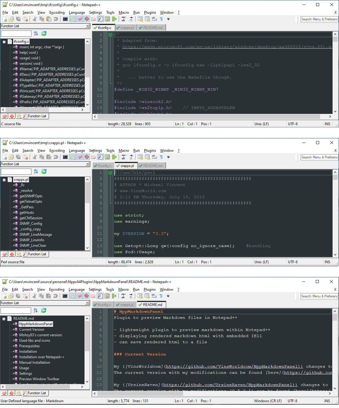 [Scintilla 446 bug]: Function List not working · Issue #9555 · notepad-plus-plus/notepad-plus ...