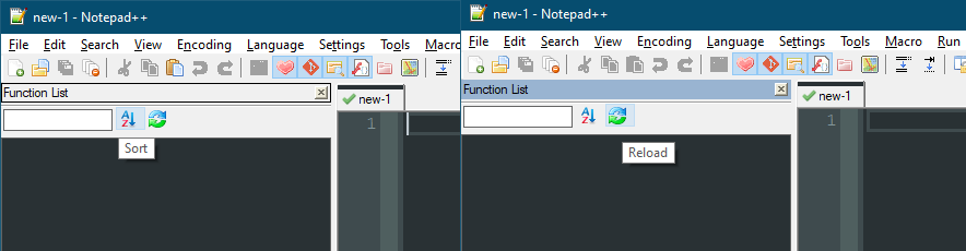 Function List button tool tips are mixed up · Issue #9804 · notepad ...