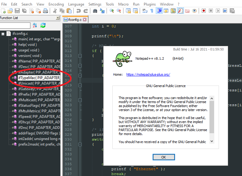 Function List inactive highlight not visible in dark themes · Issue #10792 · notepad-plus-plus ...