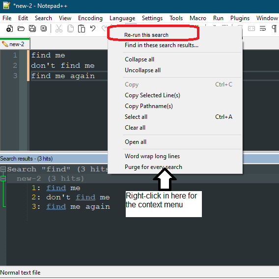 Re Search From Search Results Window · Issue 11231 · Notepad Plus Plusnotepad Plus Plus · Github