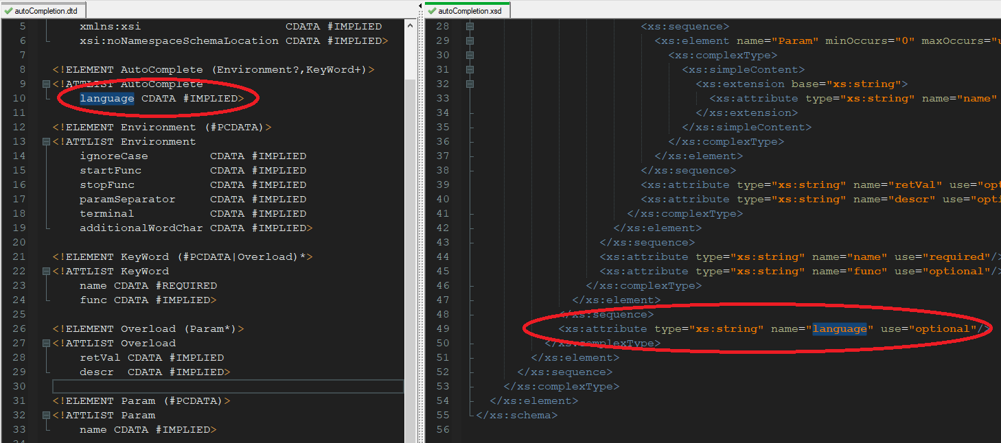 An alternate autocomplete xsd file to validate autocomplete files. · Issue #154 · notepad-plus ...