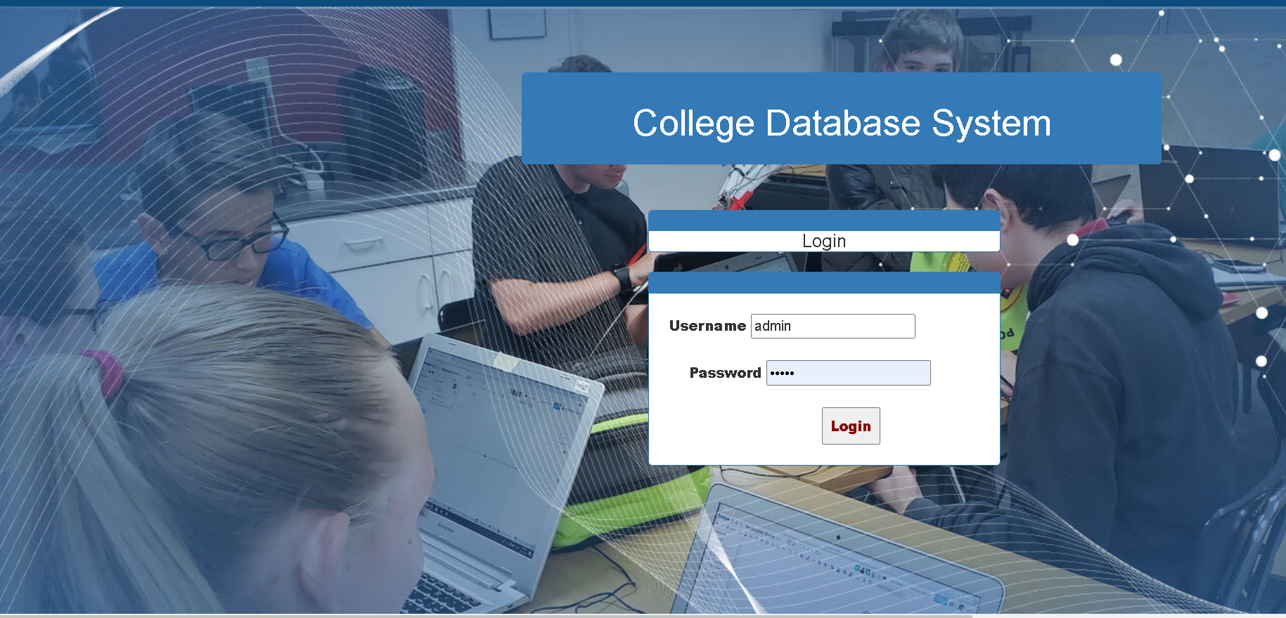 GitHub - hrabhinandan/collegedatabase-management-system: by using php and mysqli with html
