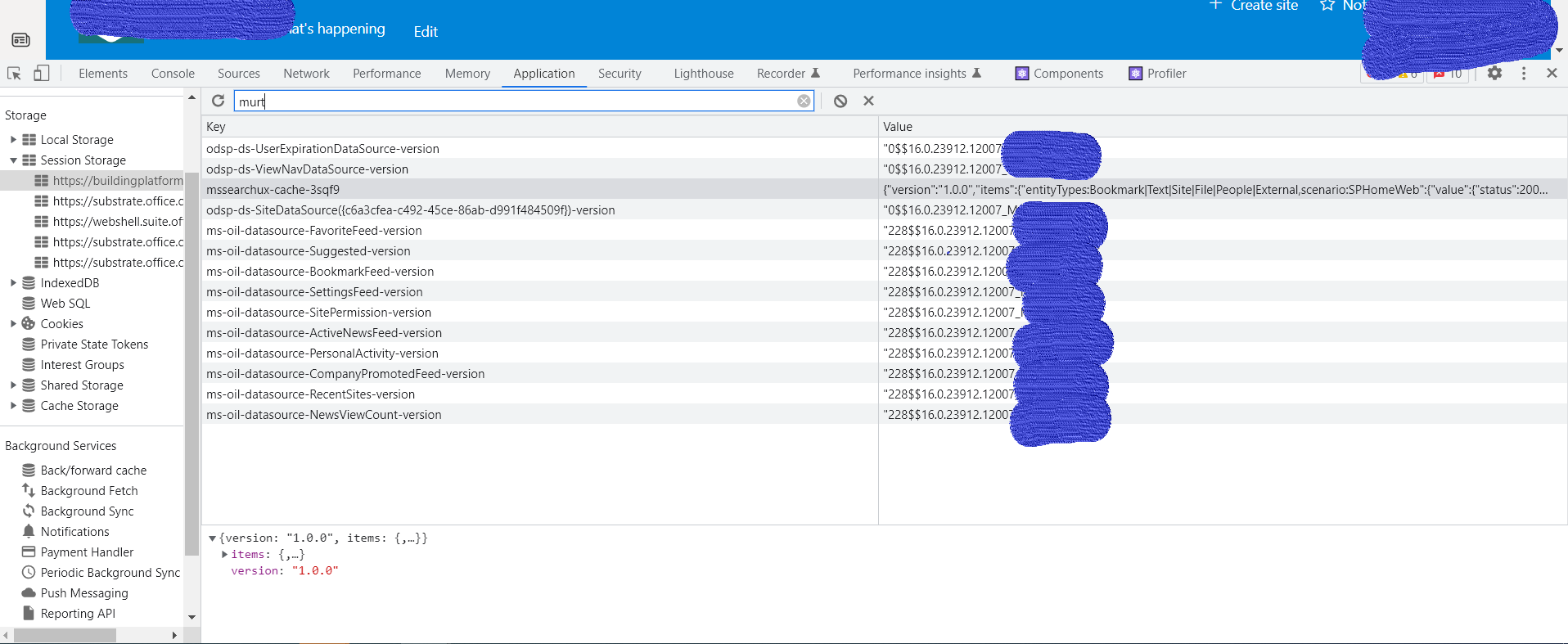 getAllAccounts() it only return 1 account of previous user using MSAL in SPFX component with ...