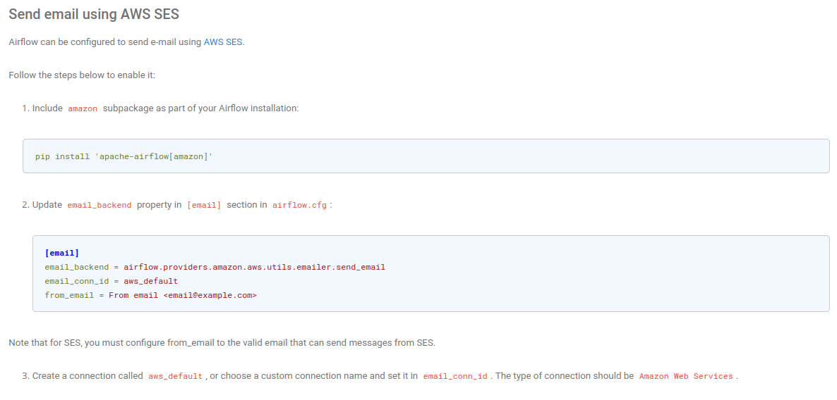 Email Configuration How-To: Configuring e-mail via SES using environment variables · Issue ...