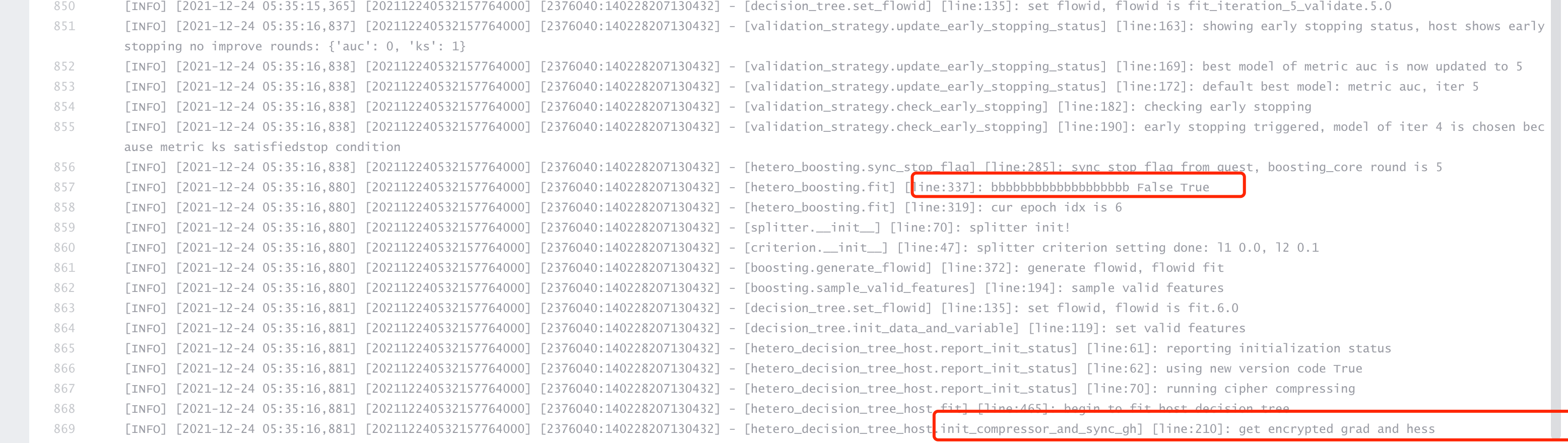 hetero SecureBoost early_stop死锁 · Issue #3564 · FederatedAI/FATE · GitHub