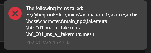 Error message toast: Close with right-click or shift-click · Issue ...