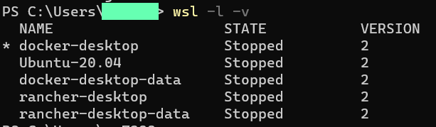 Wsl Integration Win 10 Ubuntu 2004 Reports Errorwslexe Exited With Code 1 · Issue 707