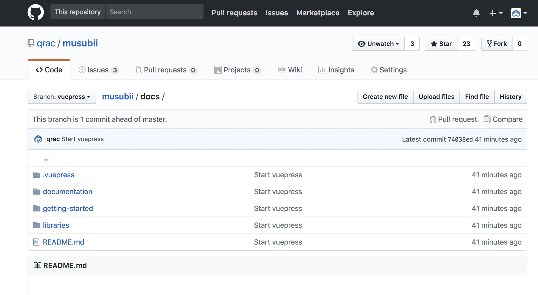 デモページをVuePressでリメイク · Issue #106 · qrac/musubii · GitHub