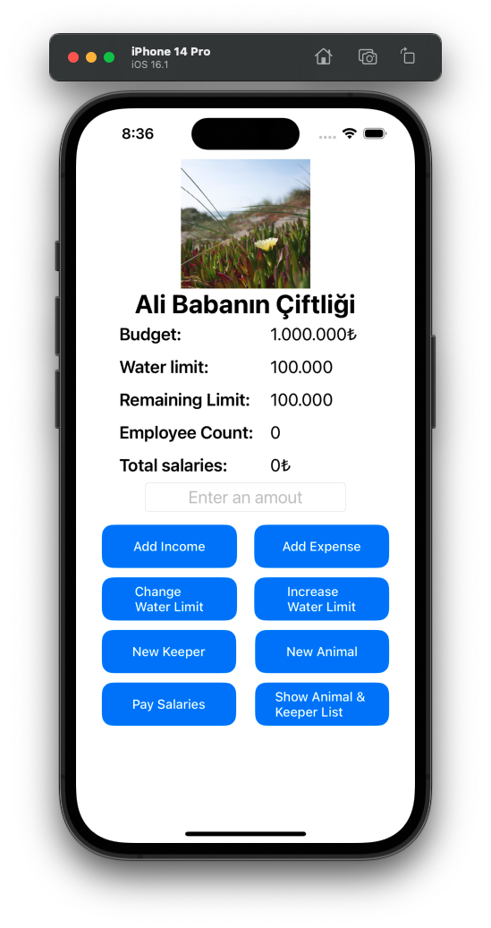 GitHub - esattozlu/ZooManagement-App
