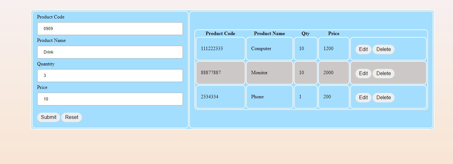 GitHub - VSStole/Table-CRUD