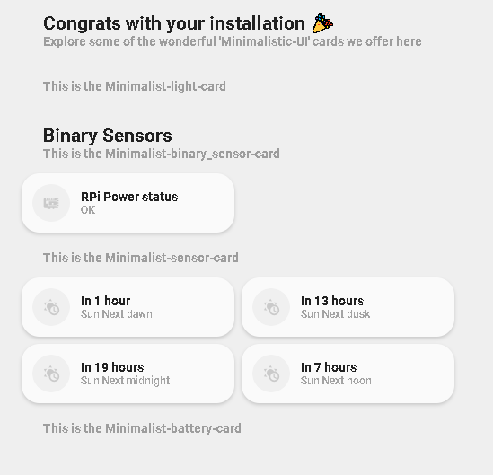 Minimalist Theme Not Opening Properly · Issue 1392 · Ui Lovelace Minimalistui · Github