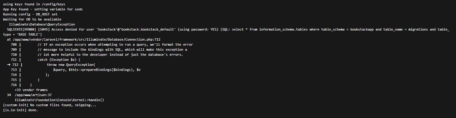 DB Connection don't work · Issue #3940 · BookStackApp/BookStack · GitHub