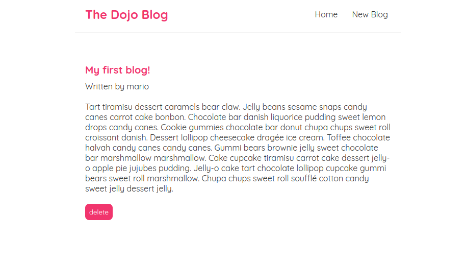GitHub - camilacareggio/blog-dojo: The Dojo Blog