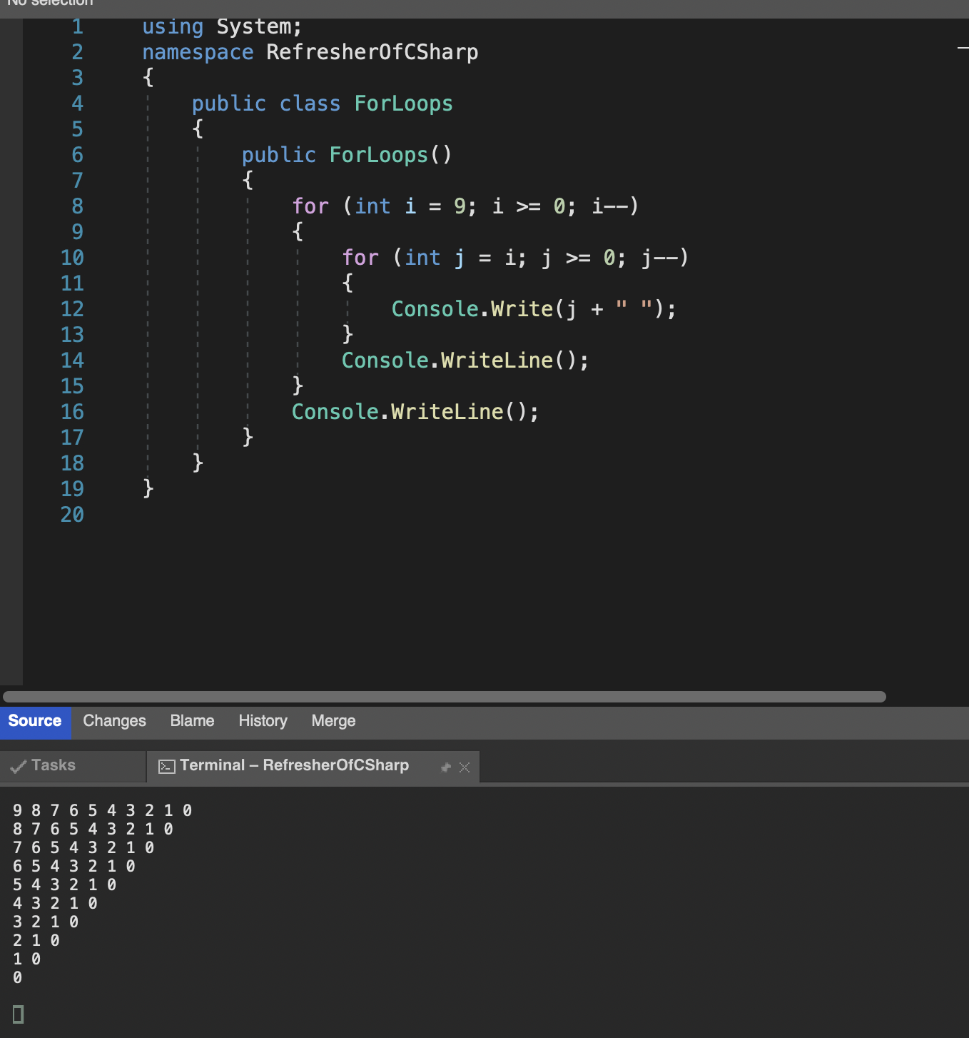 GitHub - PatWyzlic/RefresherOfCSharp: Reminding myself of some core ...