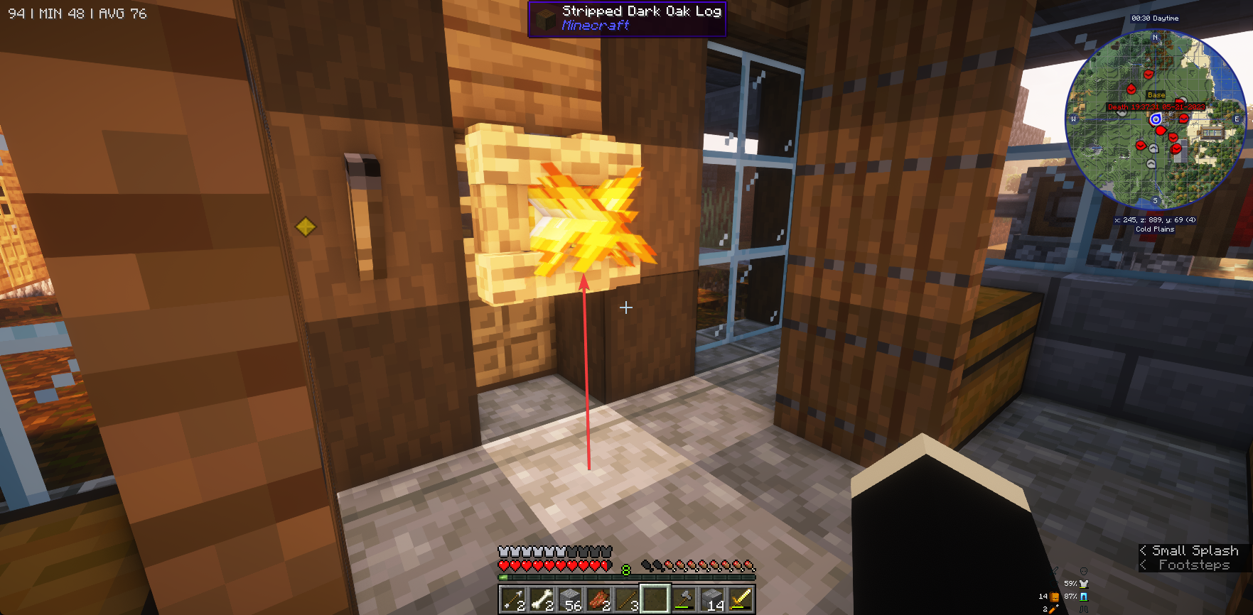 Conflict between Physics Mod and Double Slabs mod 1.19.2. [BUG ...