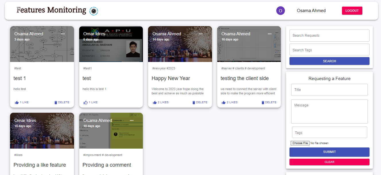GitHub - Ozy2022/FeaturesMonitoringPlatform