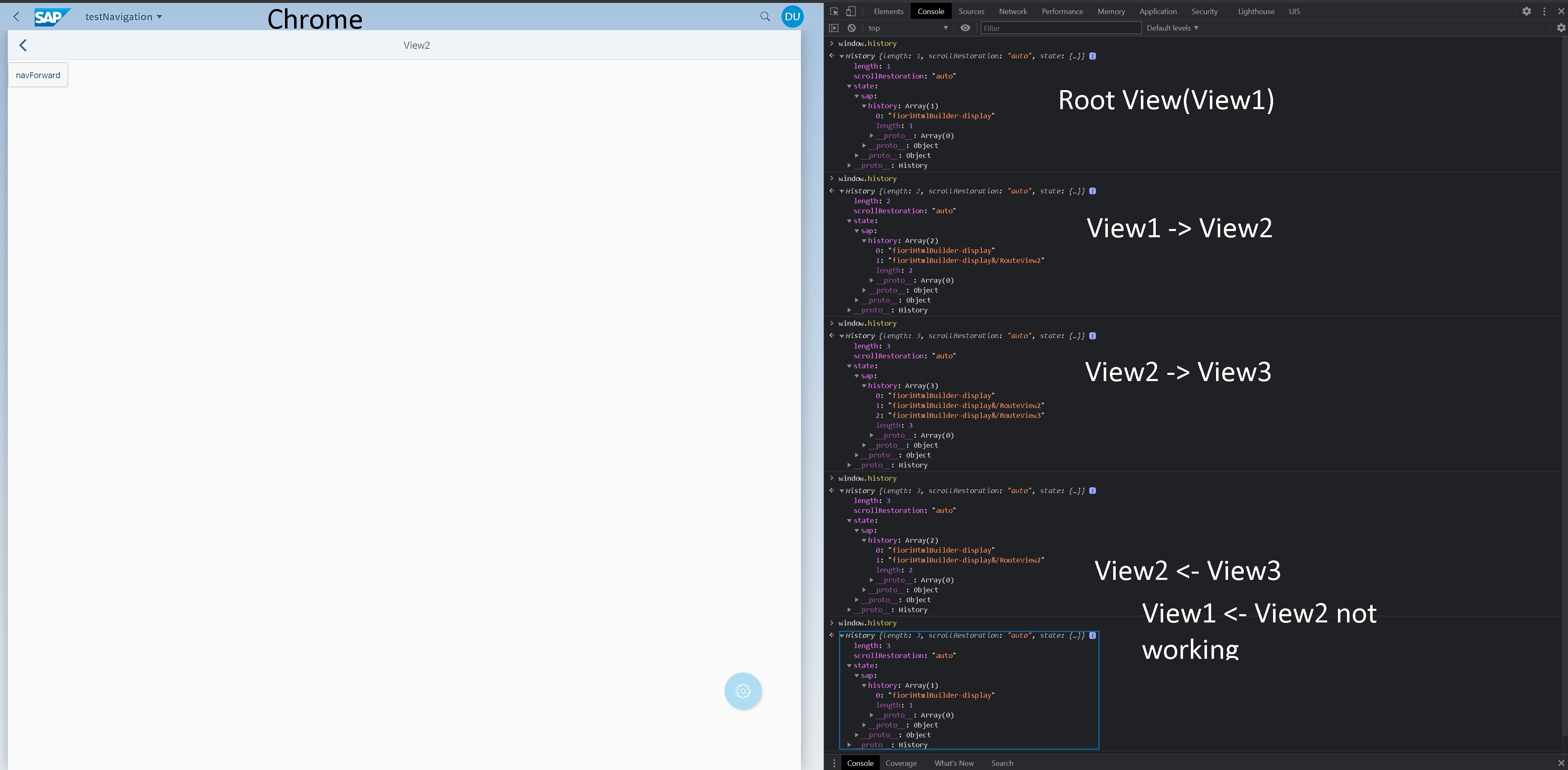 Hash Changing back without navigate · Issue #3211 · UI5/openui5 · GitHub