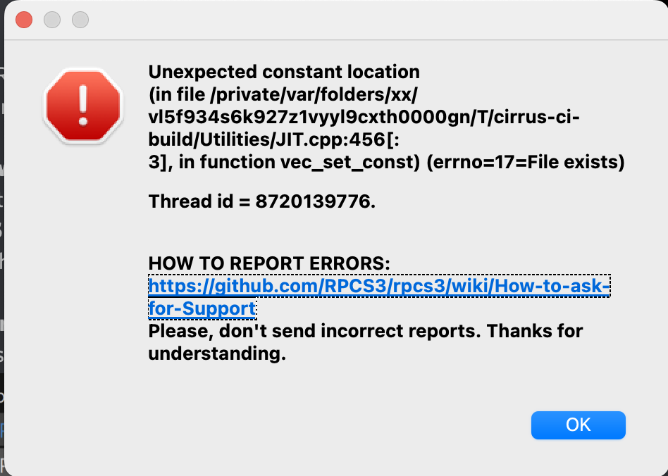 Regression: Build 0.0.23-14089 crashes on startup (#12557) · Issue #12572 · RPCS3/rpcs3 · GitHub