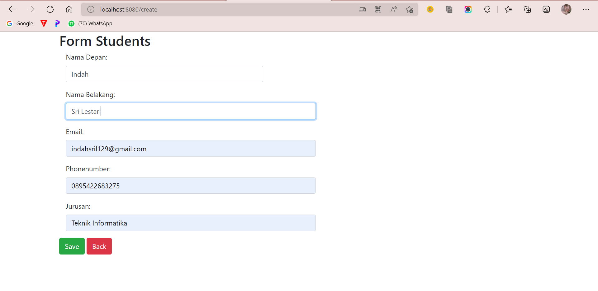 GitHub - Indahsrill/StudentAppCrudWeb: Tugas 3 Praktikum PBO