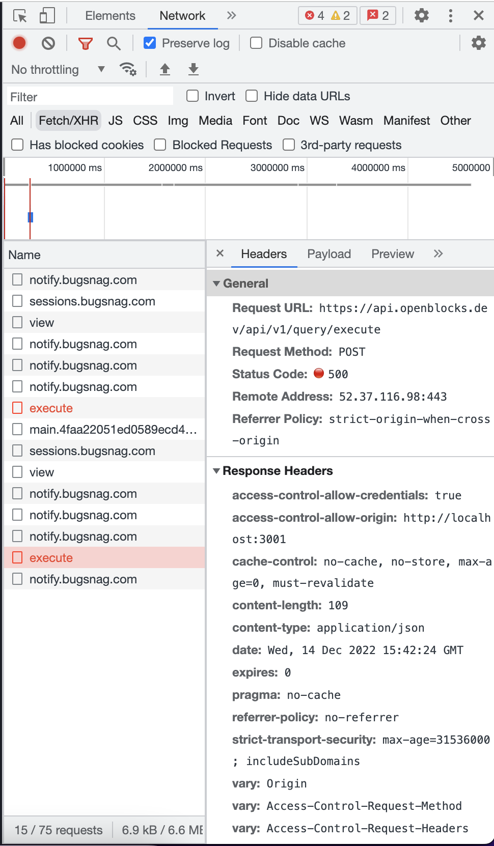 Openblocks Sdk Taking Cloud Url Instead Of Given Baseurl To Run The Query · Issue 128