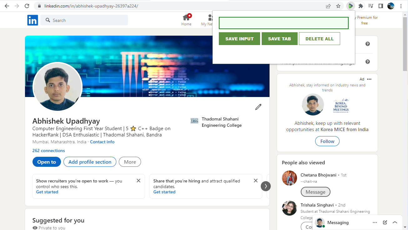 GitHub - megablazikenabhishek/Leads-Tracker