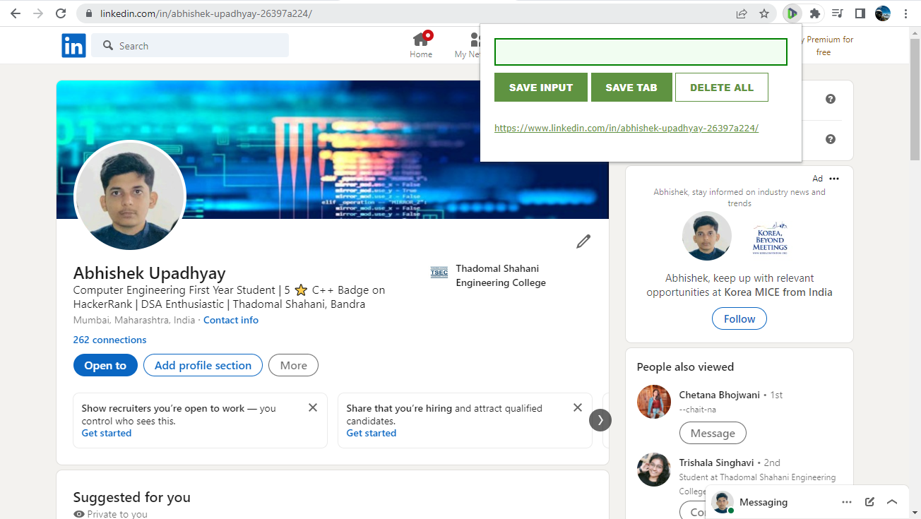 GitHub - megablazikenabhishek/Leads-Tracker