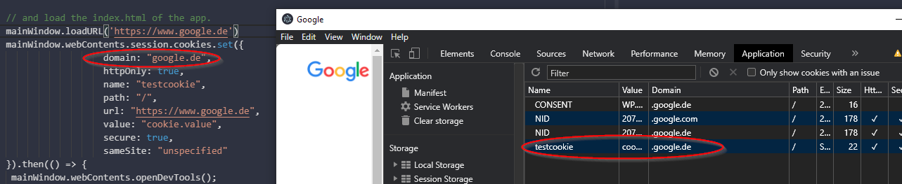 Cookies: Not possible to set cookie with domain not starting with "." · Issue #27392 · electron ...