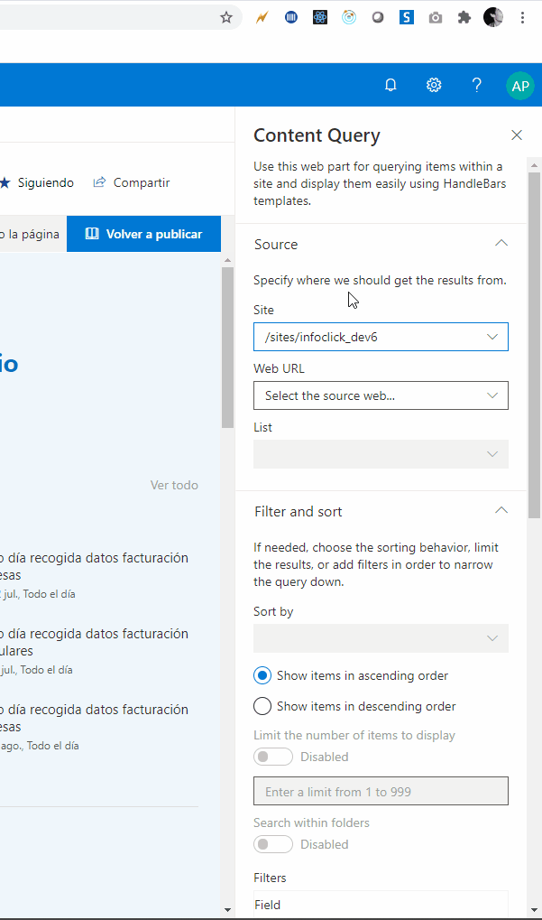 React Content Query Webpart Not Detect Subsites Correctly · Issue 1395 · Pnpsp Dev Fx Webparts