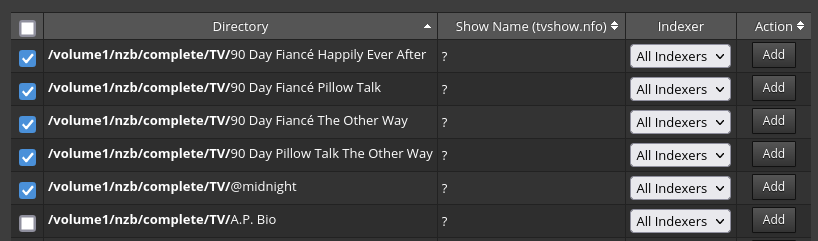 Add existing shows "sort" feature is broken · Issue #10244 · pymedusa/Medusa · GitHub