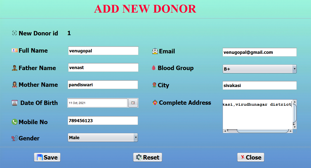 GitHub - venugopal5501/Blood-Bank-Management-System: Blood Bank Management System is a (DBMS ...