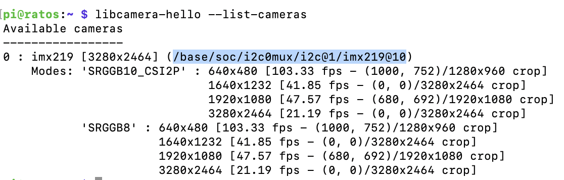 Raspberry Camera and Raspberry Touch Display are not working on ratOS with Crowsnest v4 · Issue ...