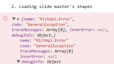 Exception thrown when trying to access SlideMaster shapes in PowerPoint ...