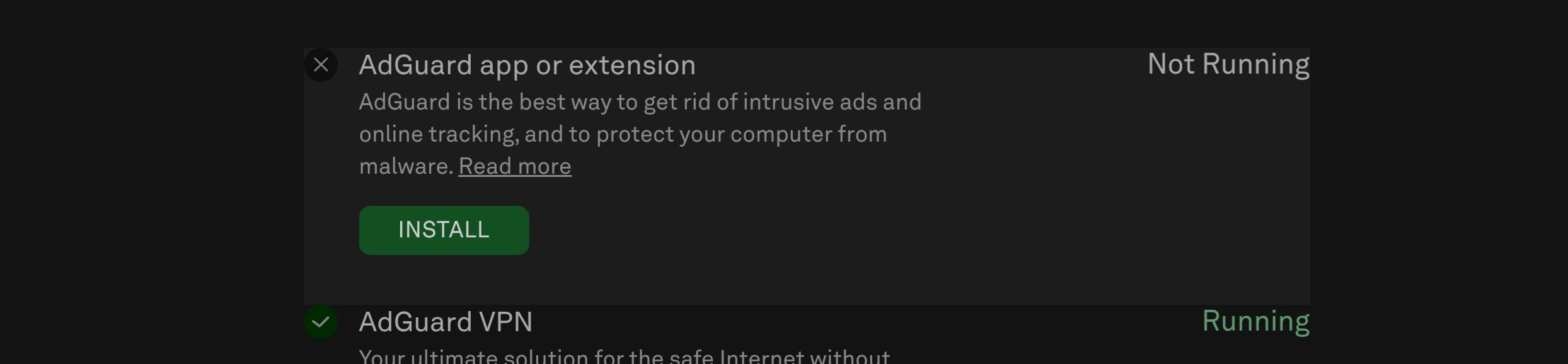 Adguard Services check page not detecting Adguard for Android Nightly · Issue #4606 ...