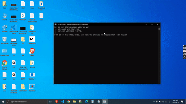 Github Motazbatakeylogger This Is Just Test Keylogger With Two Way Keylogger With Text File