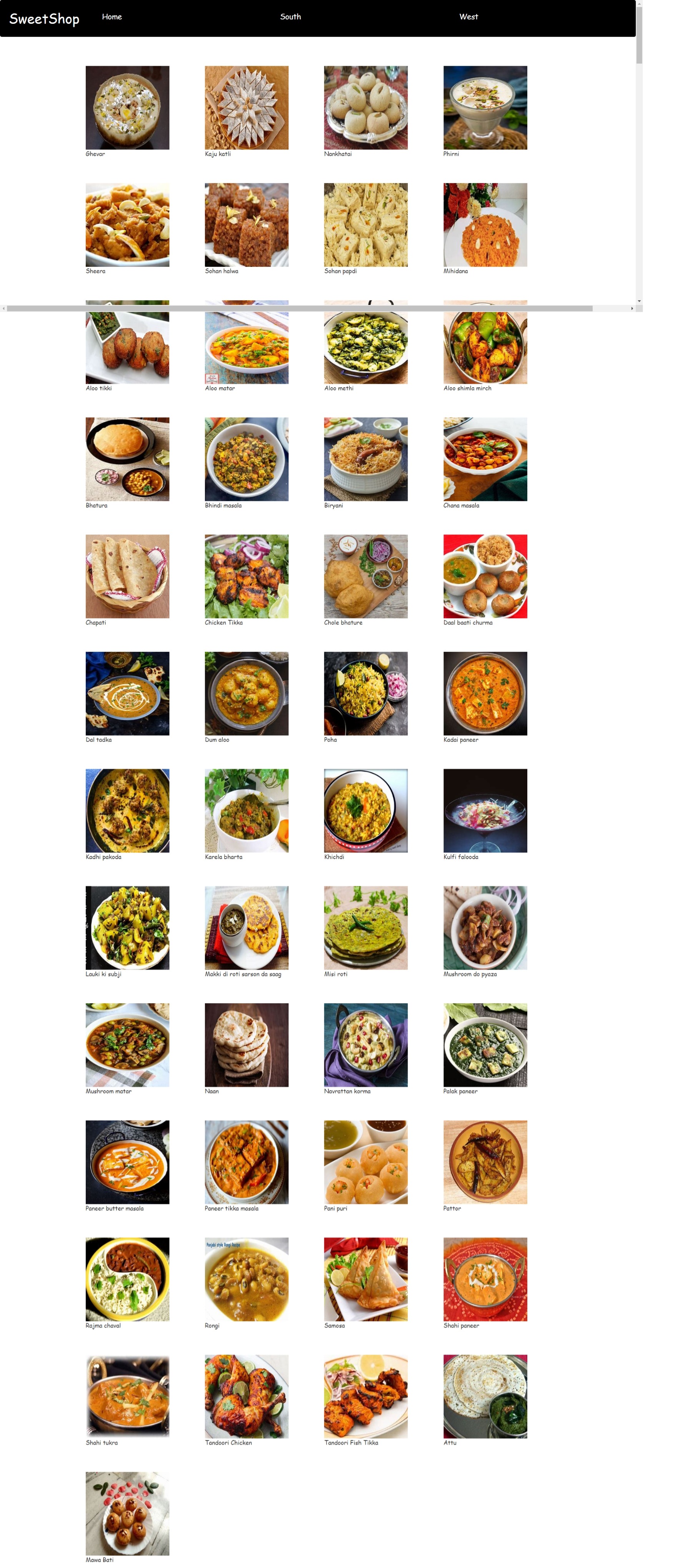 GitHub - CodeVRamRaj/BR_Sweets