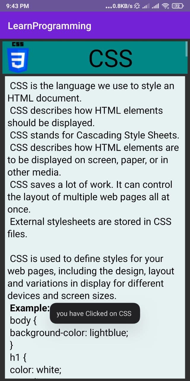 GitHub - Miraz9907/Learn_Programming: This is an android application ...