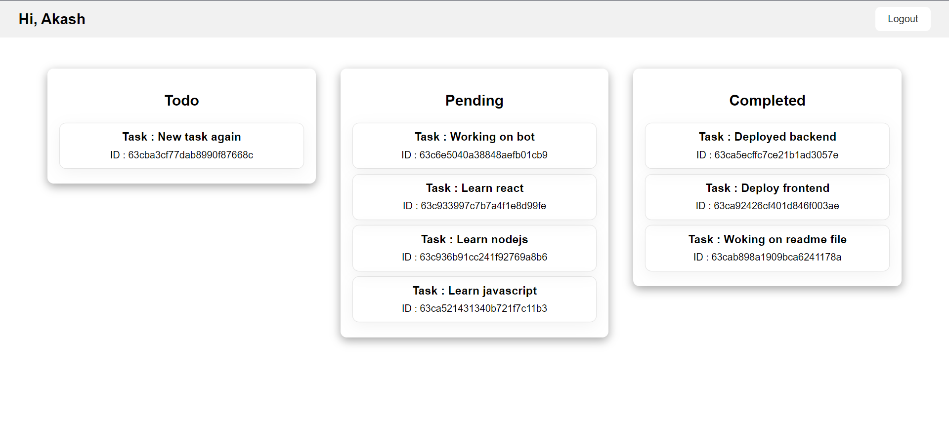 Github Web Dev Akashtelegrambotlogin User Can Login Using Telegram And Can Add Task Or