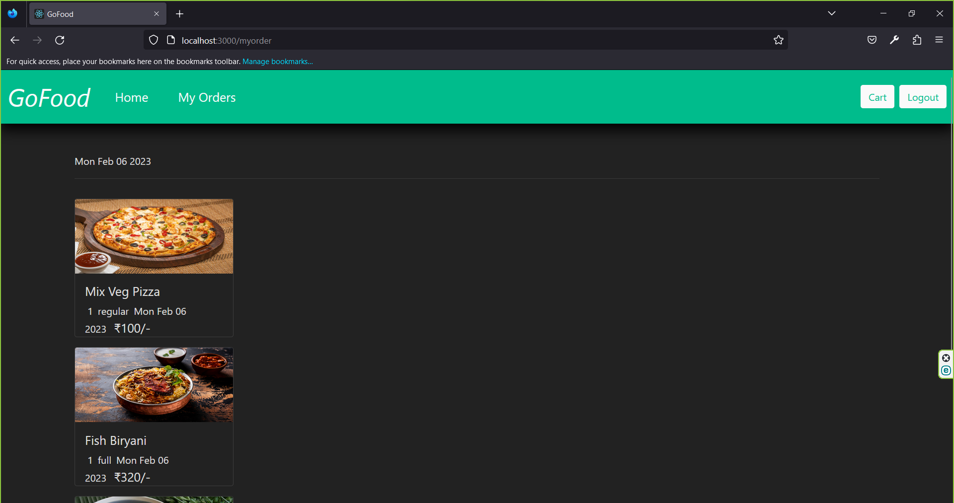 GitHub - keyuraval/gofood