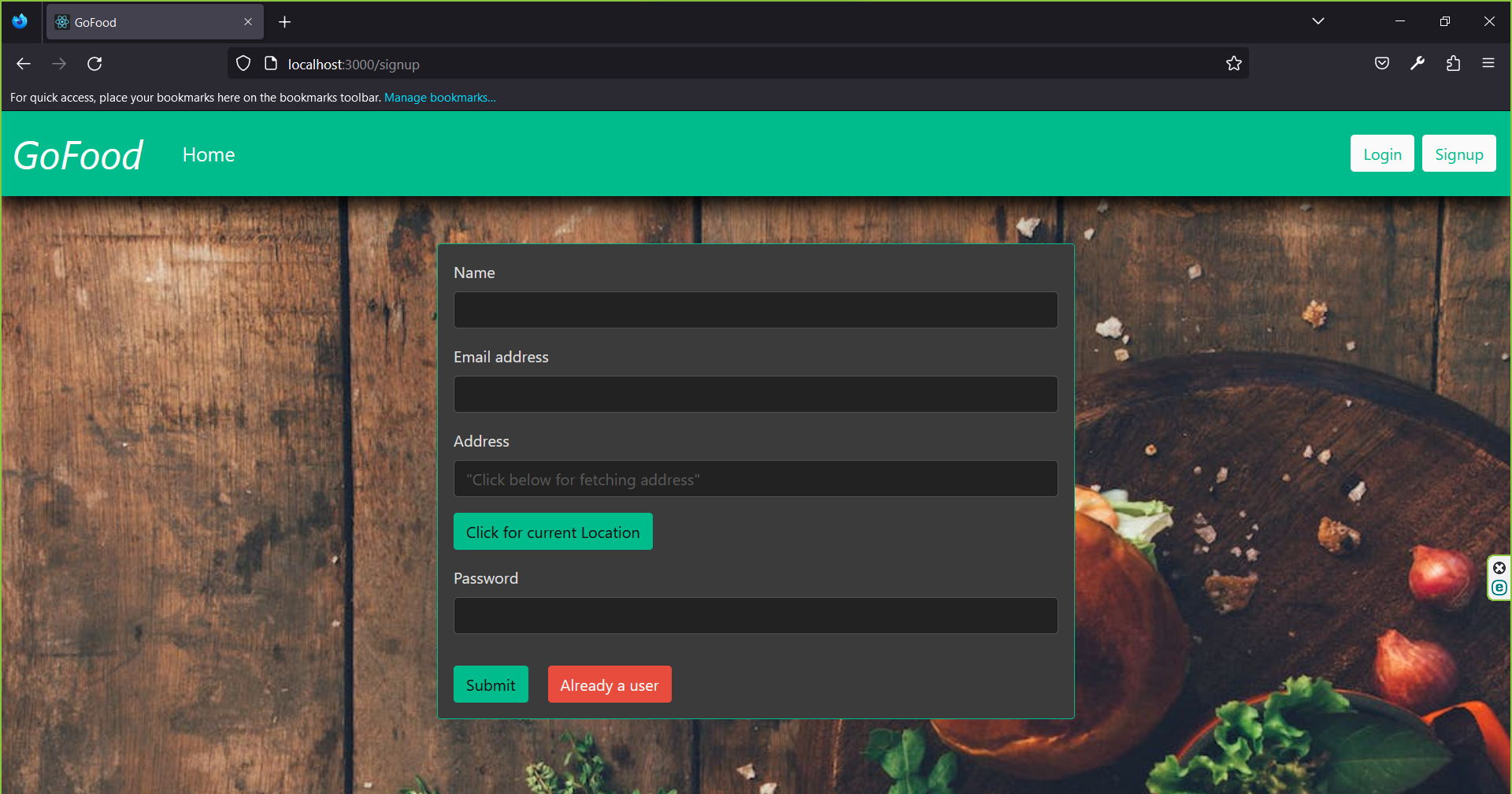 GitHub - keyuraval/gofood