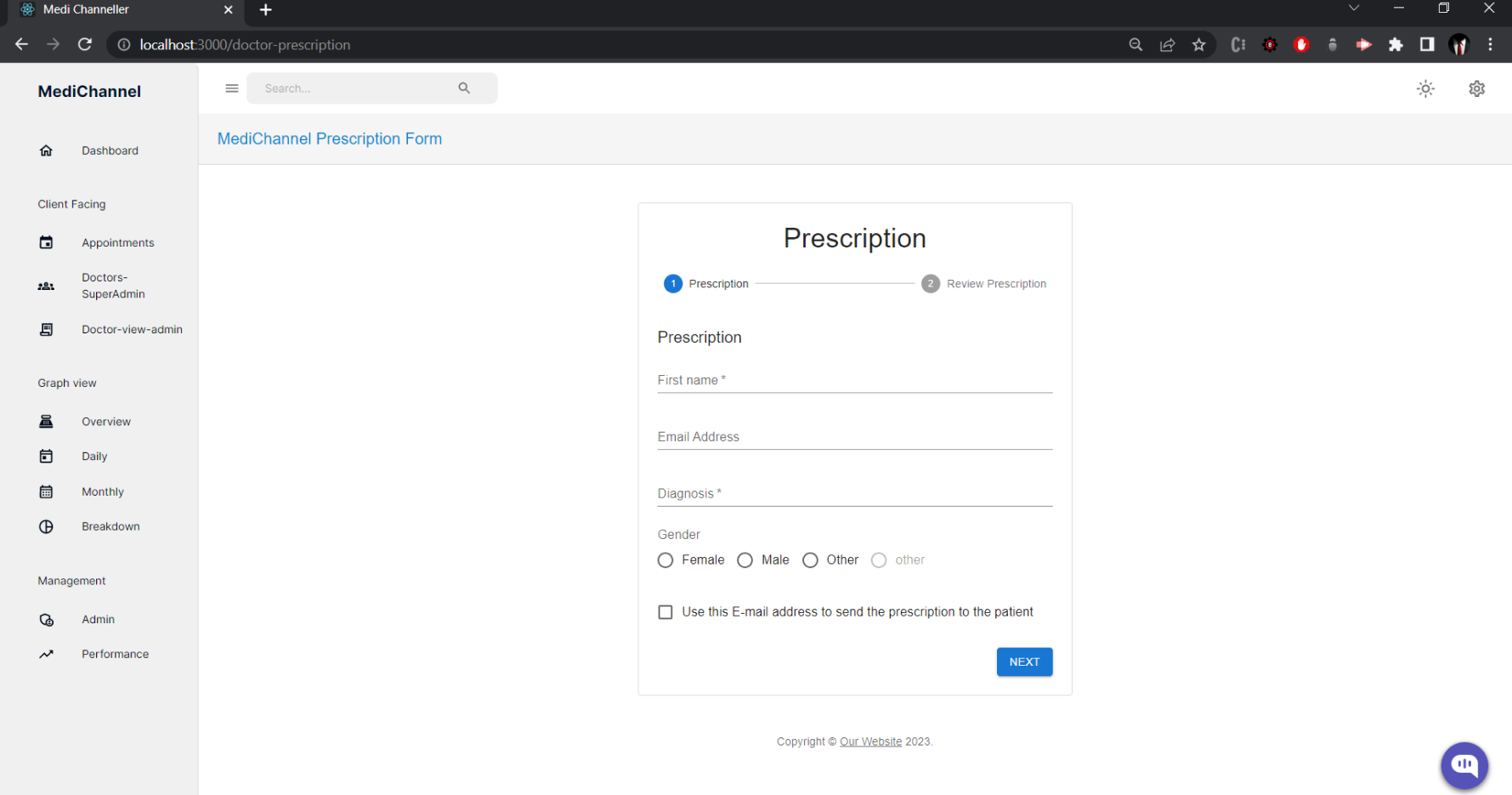 GitHub - CoorayNTL/outpatient_management_system