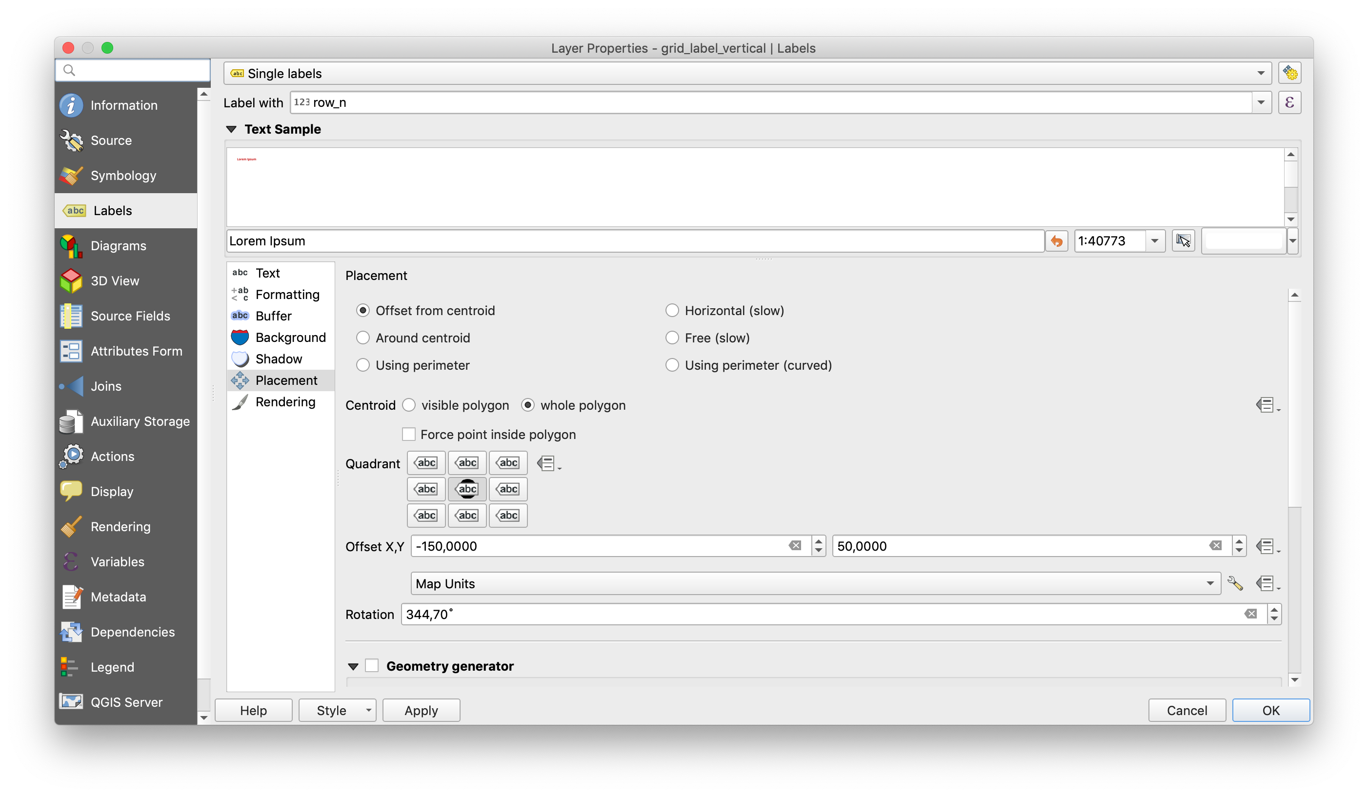 Make label rotation data driven · Issue #32093 · qgis/QGIS · GitHub