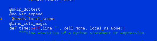%%time magic prevents assignment · Issue #11659 · ipython/ipython · GitHub
