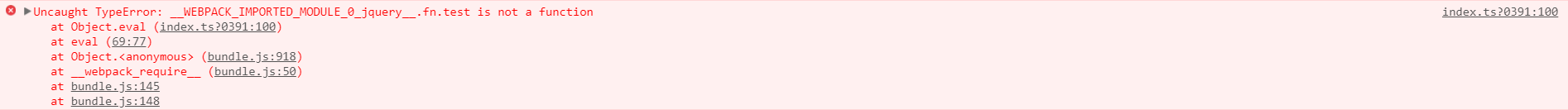 Question Jquery Plugin Method Is Not A Function · Issue 6539 · Webpackwebpack · Github