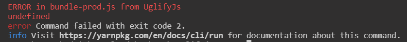 Webpack Fails In Production Mode While Running Uglifyjs Webpack Plugin · Issue 7908 · Webpack