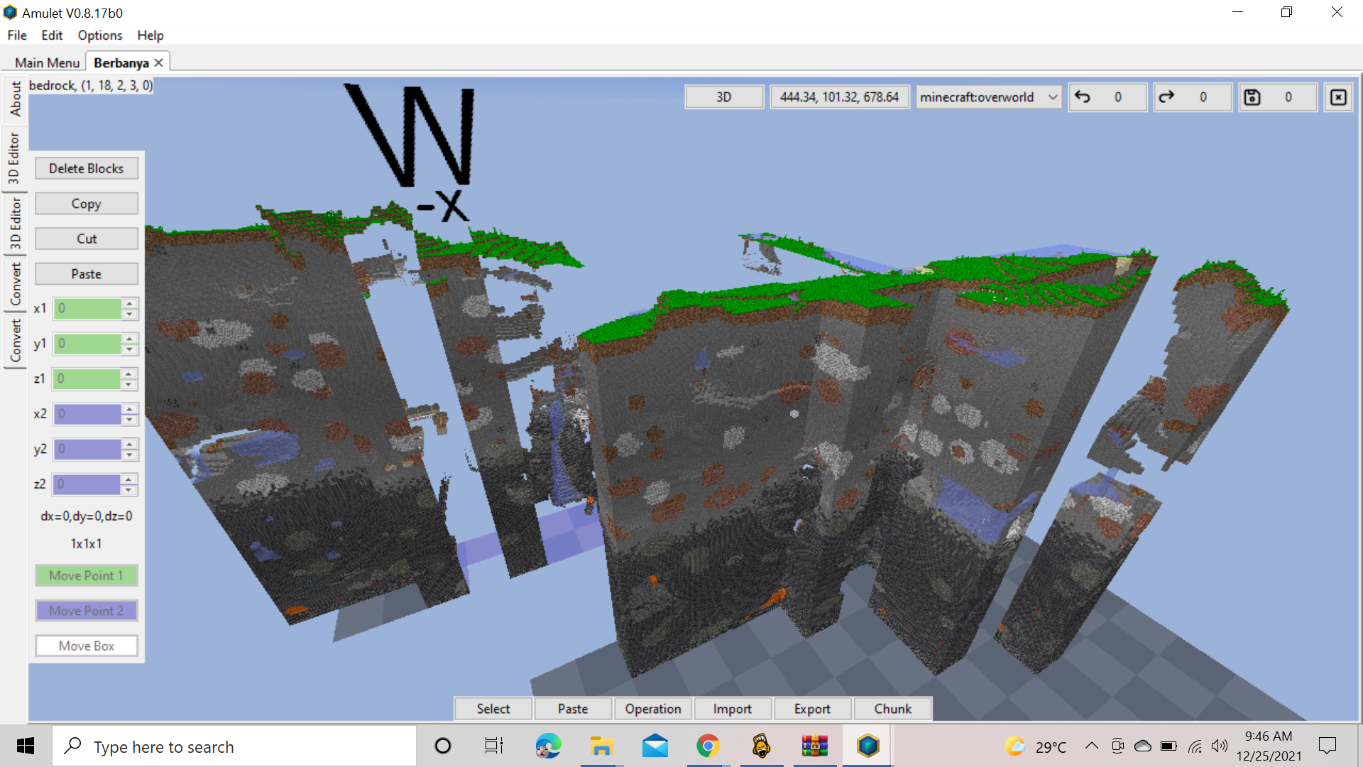 Missing Chunks · Issue #518 · Amulet-Team/Amulet-Map-Editor · GitHub