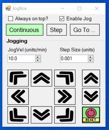 GitHub - CraftyCNC/JogBox-for-UCCNC: A minimal floating 'jog button ...